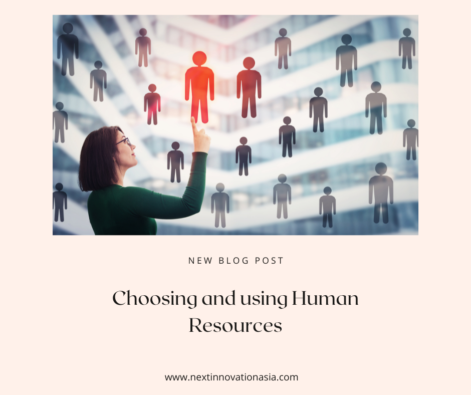 Choosing and using Human Resources